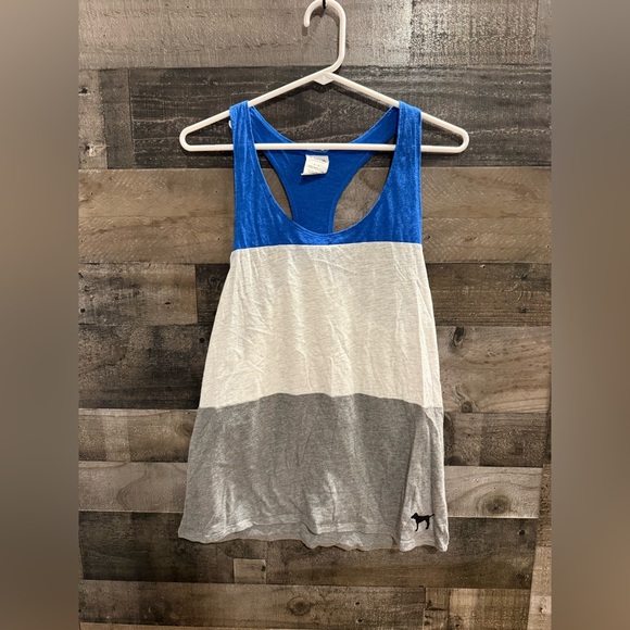 PINK Victoria's Secret | Tops | Vs Pink Striped Tank Top | Poshmark